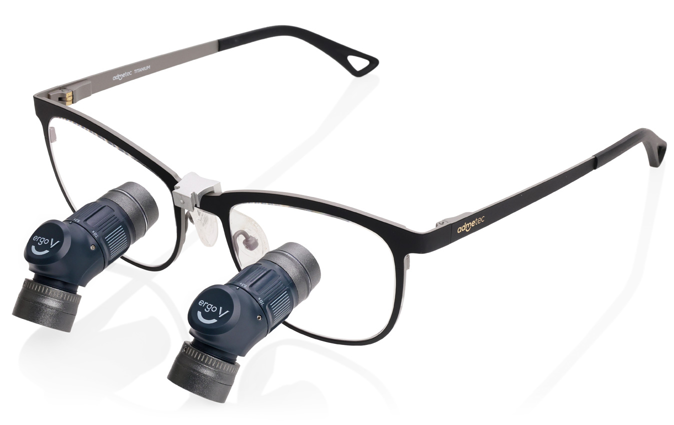 Ergo V™ Loupes: Variable Magnification Loupes | Admetec